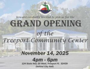 Freeport Community Center Ribbon Cutting / Grand Opening | Walton Now